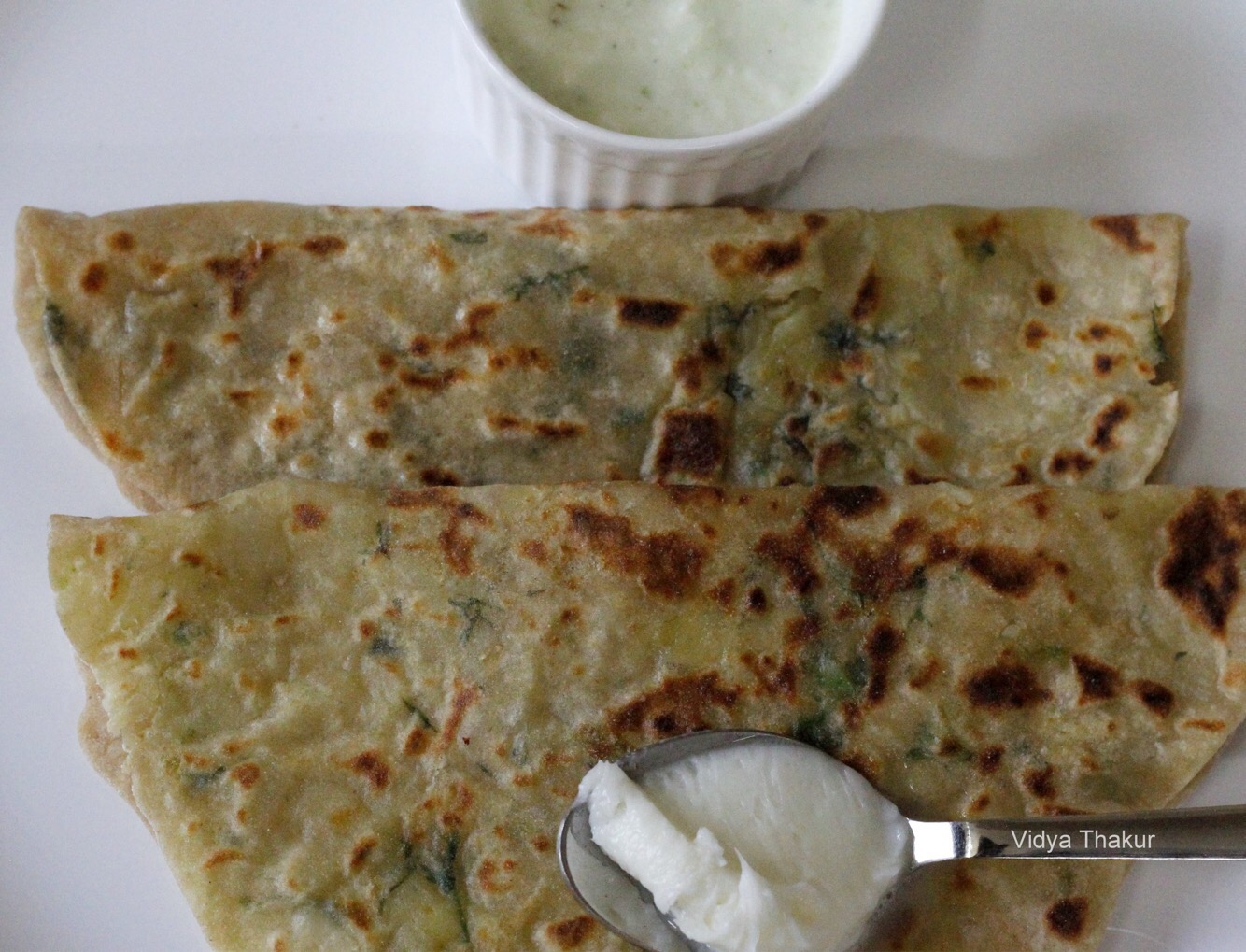 Aloo Paratha / Pan fried flatbread with potato stuffing – MY SECRET PLATE
