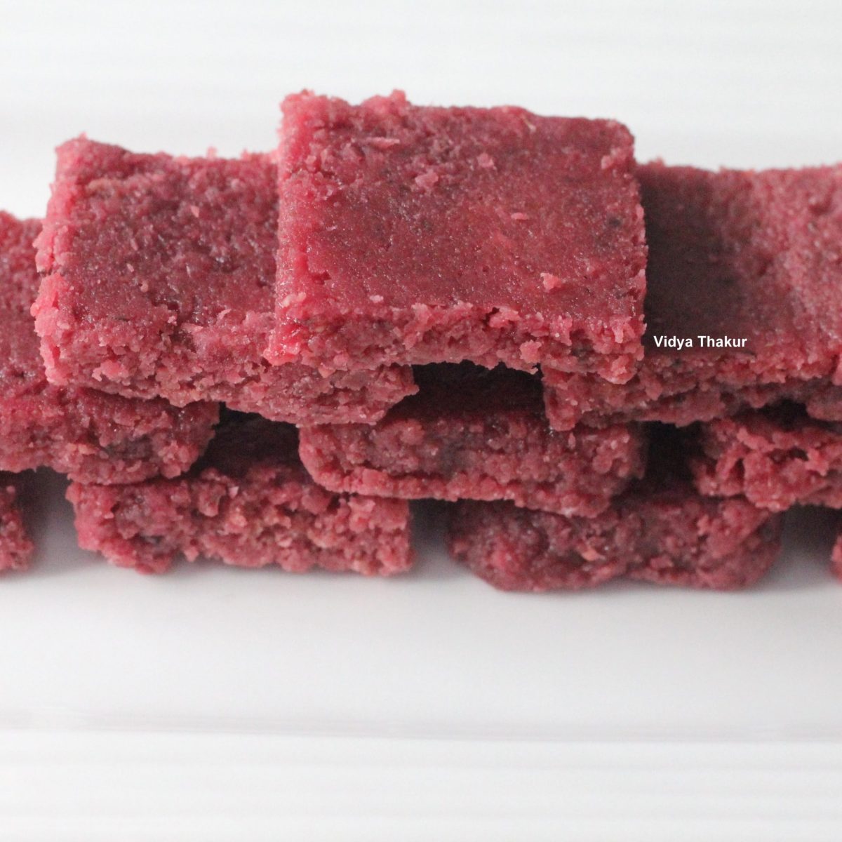 Coconut Beet Vadi (Maharashtrian sweet delight) – MY SECRET PLATE